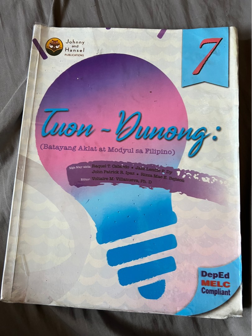 Tuon- Dunong Filipino Grade 7 Book, Hobbies & Toys, Books & Magazines ...