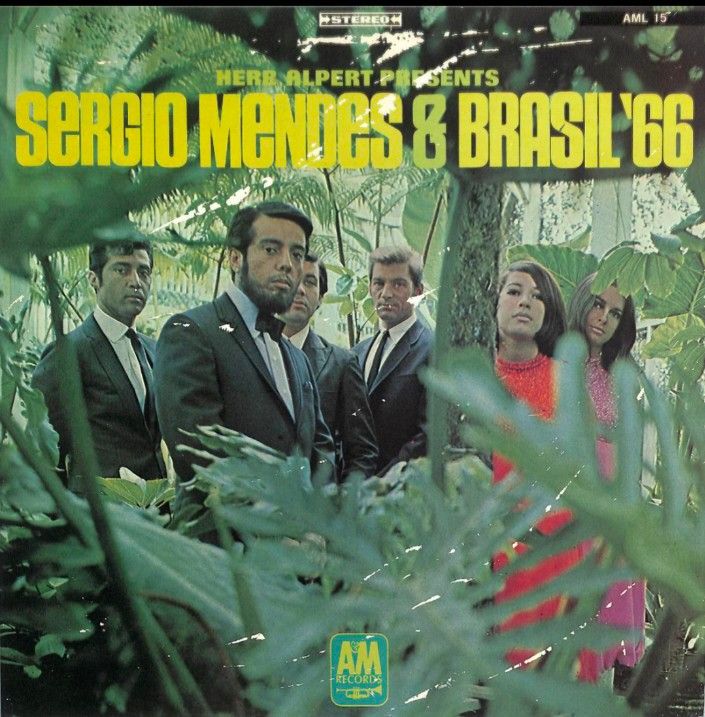 Vintage 1968 vinyl LP - SERGIO MENDES & BRASIL '66 - Herb Alpert Presents Sergio Mendes & Brasil ...