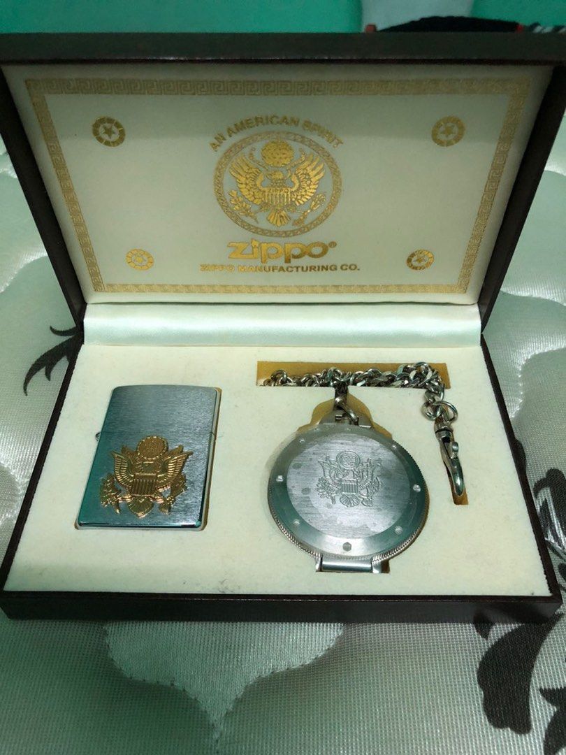 VINTAGE ZIPPO US ARMY, Hobbies & Toys, Collectibles & Memorabilia, Vintage Collectibles on Carousell