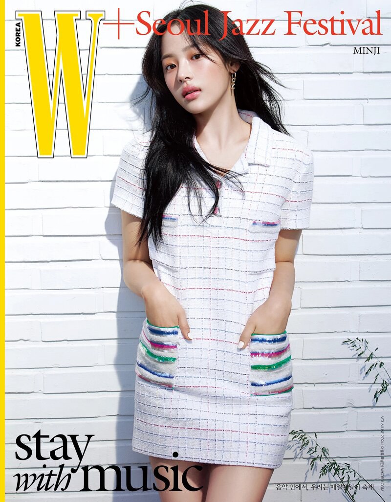 Minji NewJeans W Korea Magazine Seoul Jazz Festival Special Edition ...