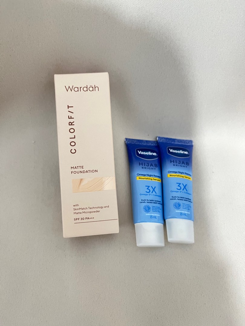 Wardah Colorfit Matte Foundation - Liquid Foundation SPF 30PA++ dengan ...