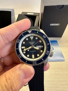 New SRPK27K1 SRPK27 SRPK27K Seiko 5 Sports Snoopy Parachute Limited ...