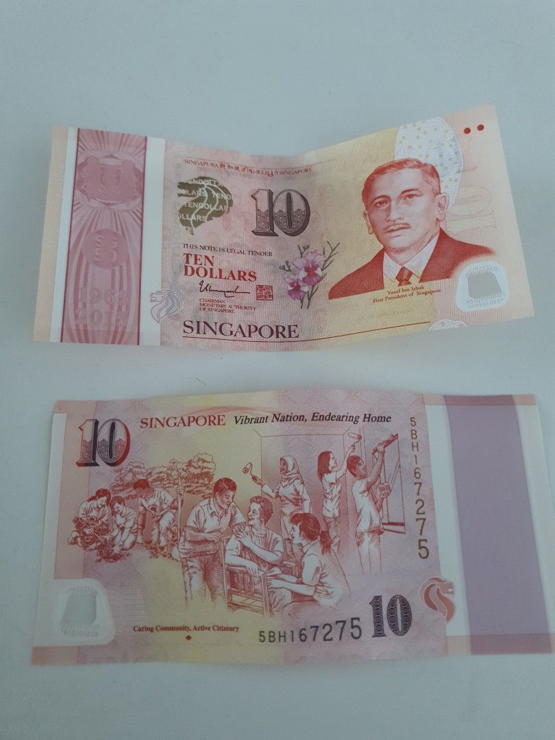 $10 polymer note, Hobbies & Toys, Memorabilia & Collectibles, Currency ...