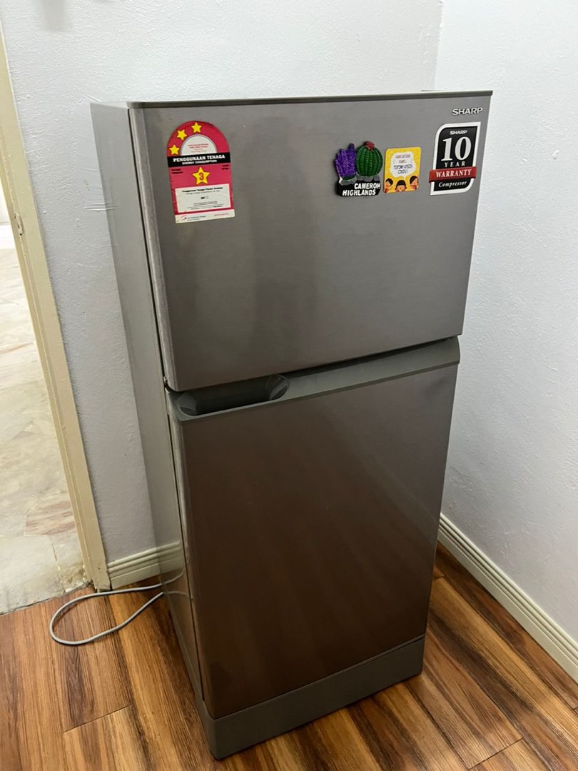 170L Peti Ais 2 Pintu Peti Sejuk 2 Pintu 2 Door Refrigerator SHARP, TV & Home Appliances ...