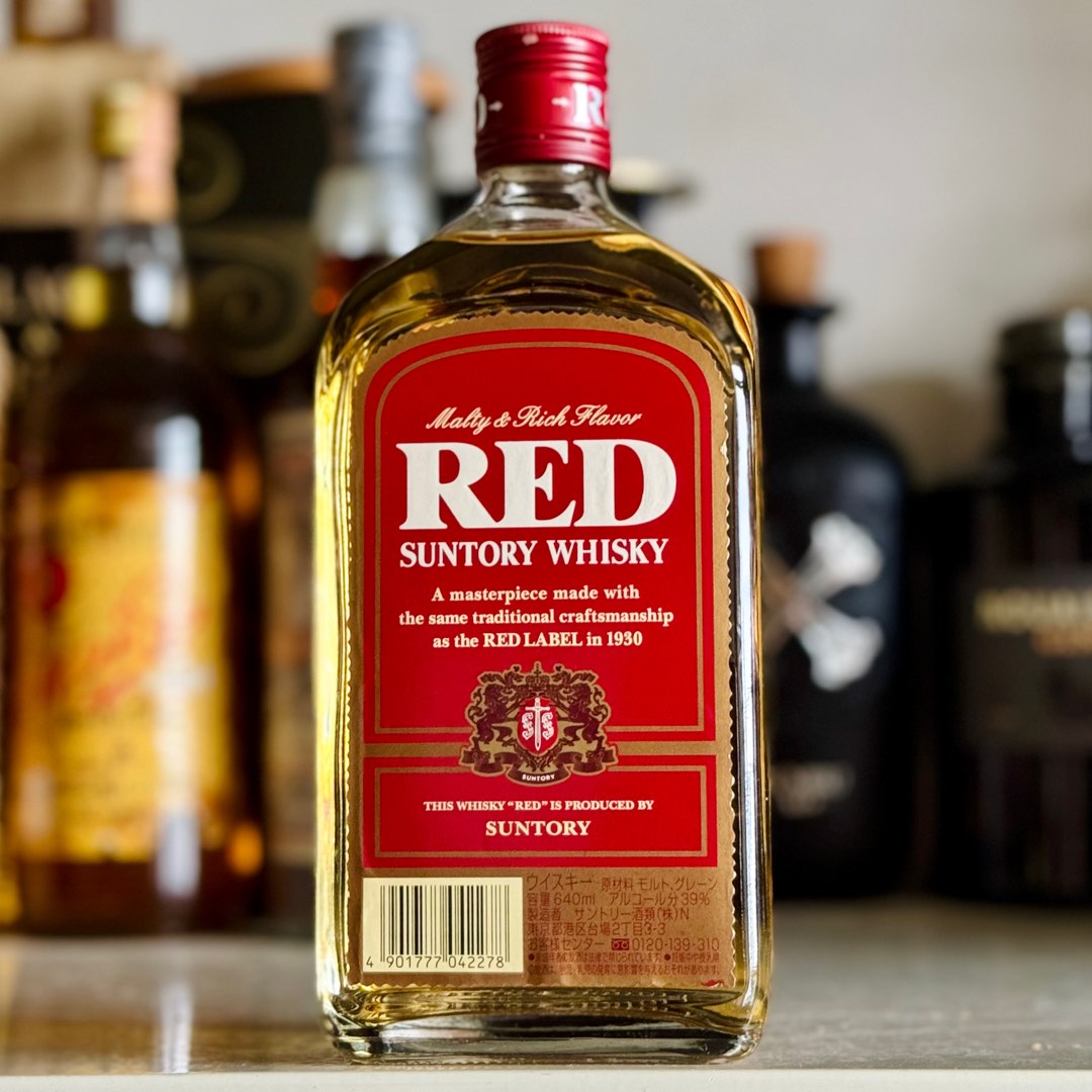 1980s Suntory Red Whisky, Hobbies & Toys, Memorabilia & Collectibles ...