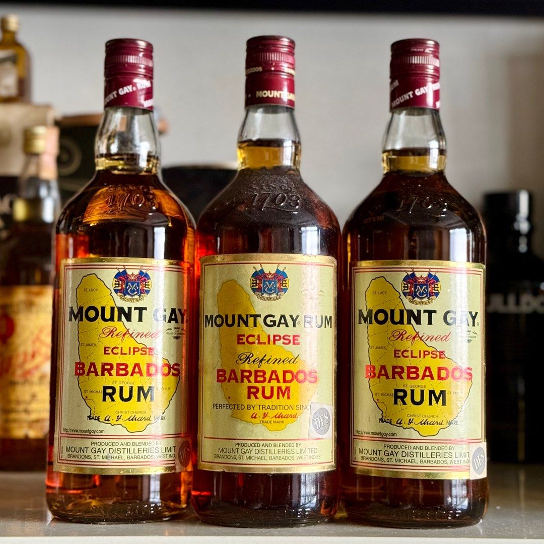 1L 1990s Vintage Mount Gay Eclipse Rum, Hobbies & Toys, Memorabilia ...