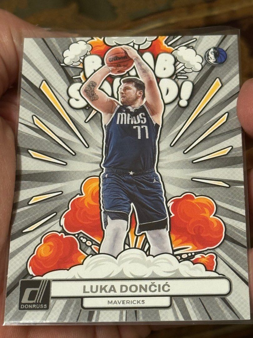 2023-2024 Donruss Basketball Luka Doncic Bomb Squad Insert, Hobbies ...