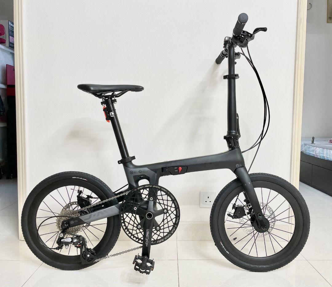 99.9% 新 JAVA J-AIR-X3 CARBON 牙盤58T 油壓碟剎 16吋 碳纖折叠車, 運動產品, 單車及配件, 單車 - Carousell