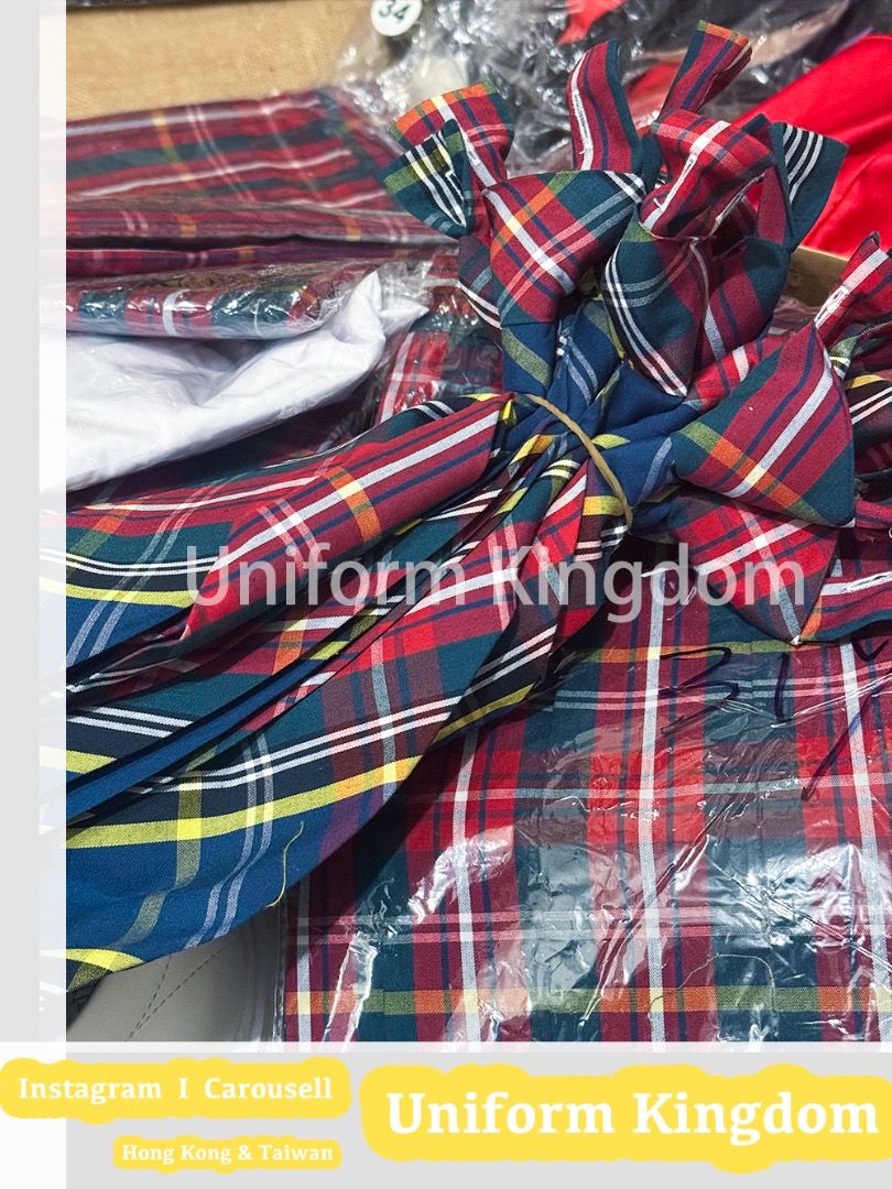 [ 校服 ] St. Paul's Convent School (Secondary Section) Summer ( Shirt , Skirt , Tie ), 女裝, 連身裙 ...