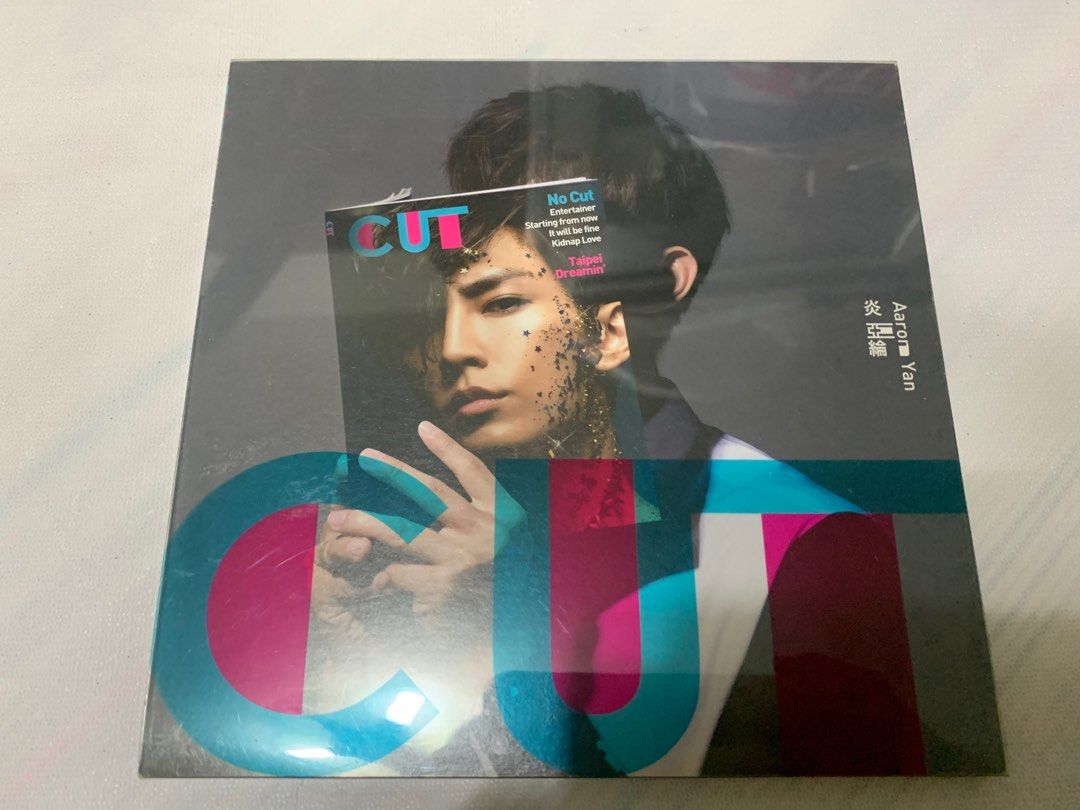 炎亞綸 Aaron 音樂專輯 Cut （宣傳片）, 書籍、休閒與玩具, 樂器、音樂相關, CD、DVD在旋轉拍賣