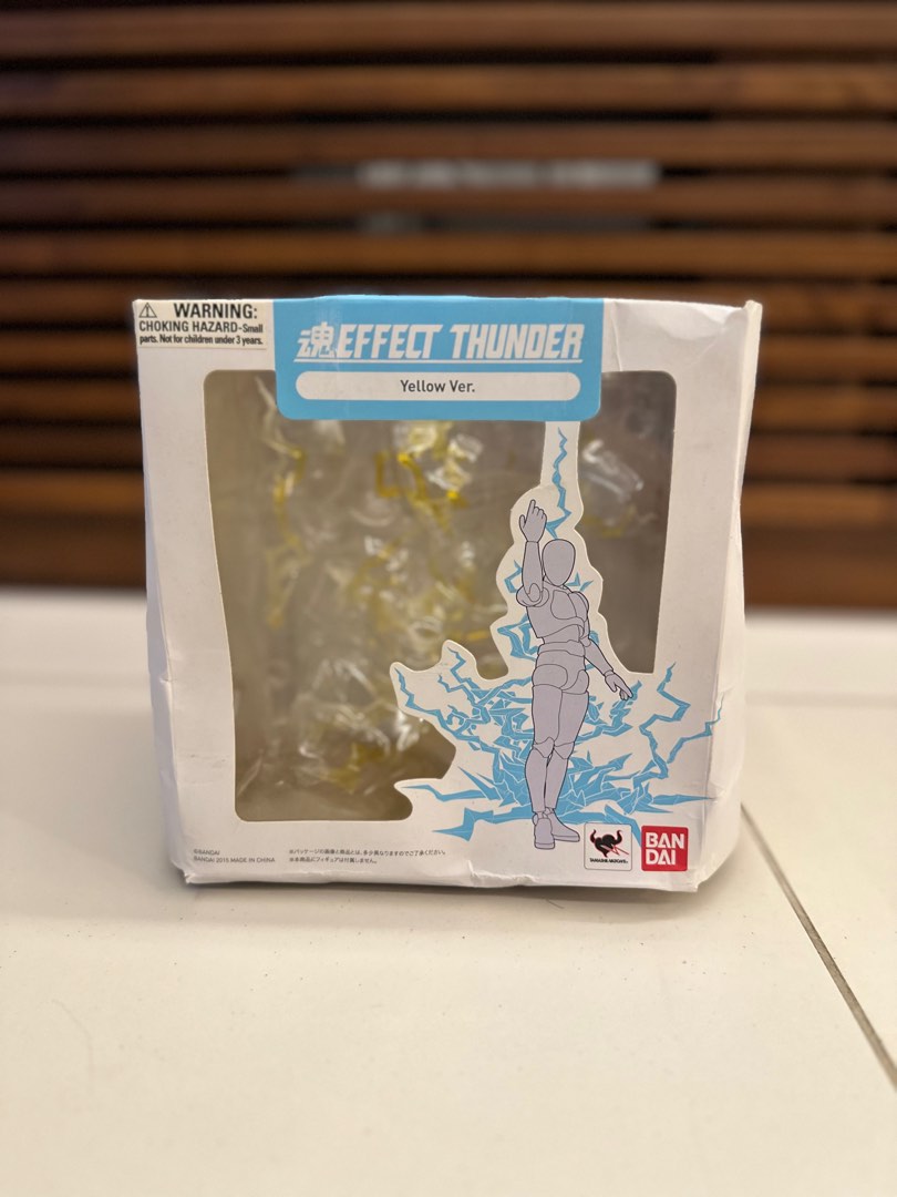 [全新] Bandai 魂Effect Thunder氣場特效 Yellow Ver., 興趣及遊戲, 玩具 & 遊戲類 - Carousell