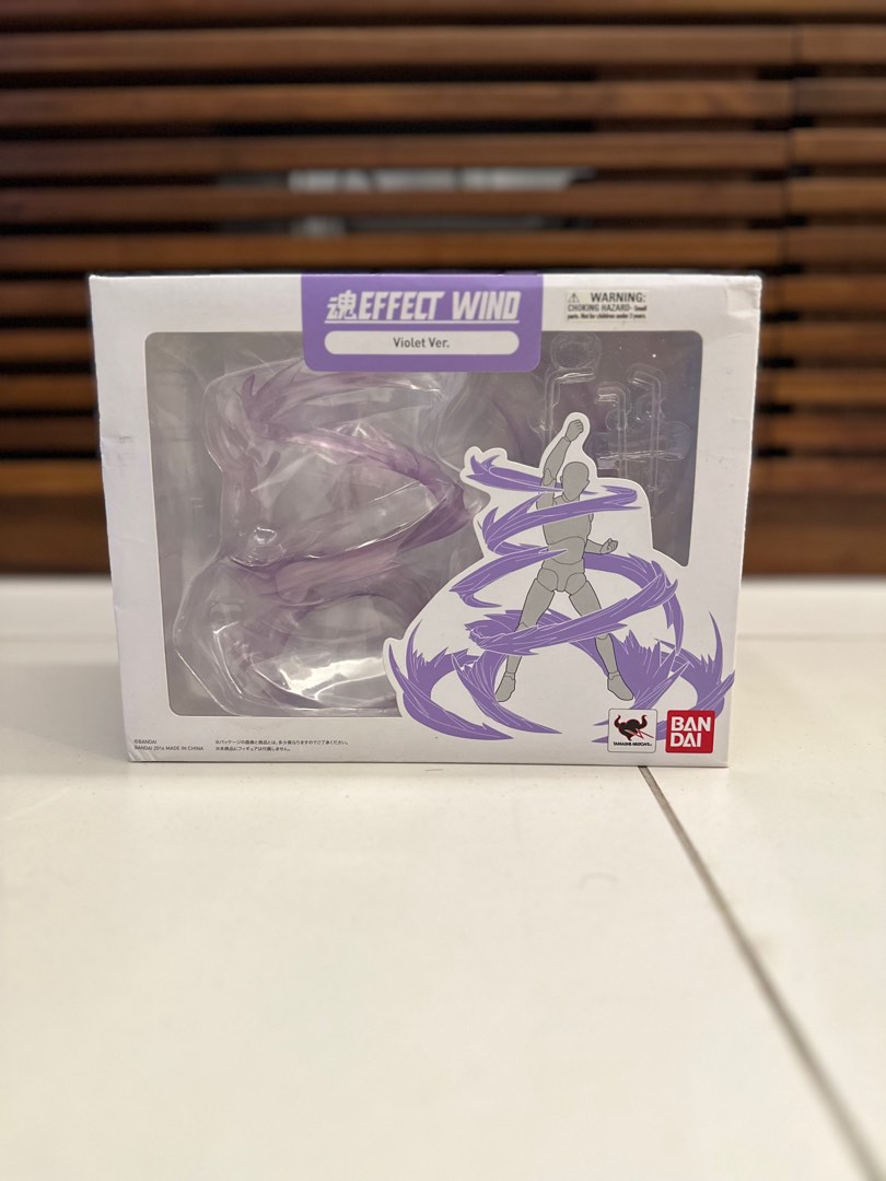 [全新] Bandai 魂Effect Wind氣場特效 Violet Ver., 興趣及遊戲, 玩具 & 遊戲類 - Carousell