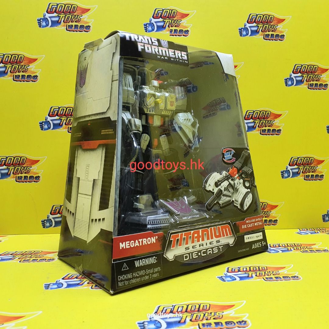 全新未開封 HASBRO TRANSFORMERS WAR WITHIN TITANIUM SERIES DIE.CAST MEGATRON ...