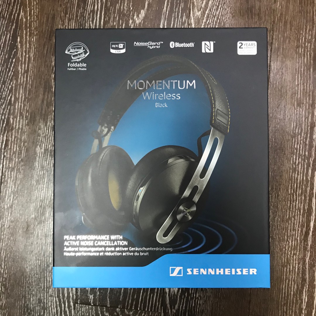 全新現貨 Sennheiser Momentum Wireless AEBT 無線耳罩式藍牙耳機, 音響器材, 頭戴式/罩耳式耳機 ...
