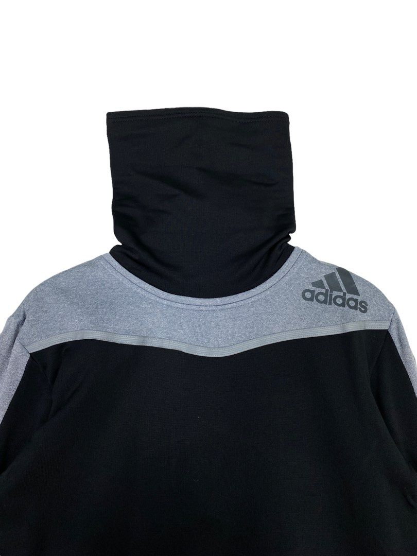 Adidas Turtle Neck Big Logo, Men's Fashion, Coats, Jackets and ...