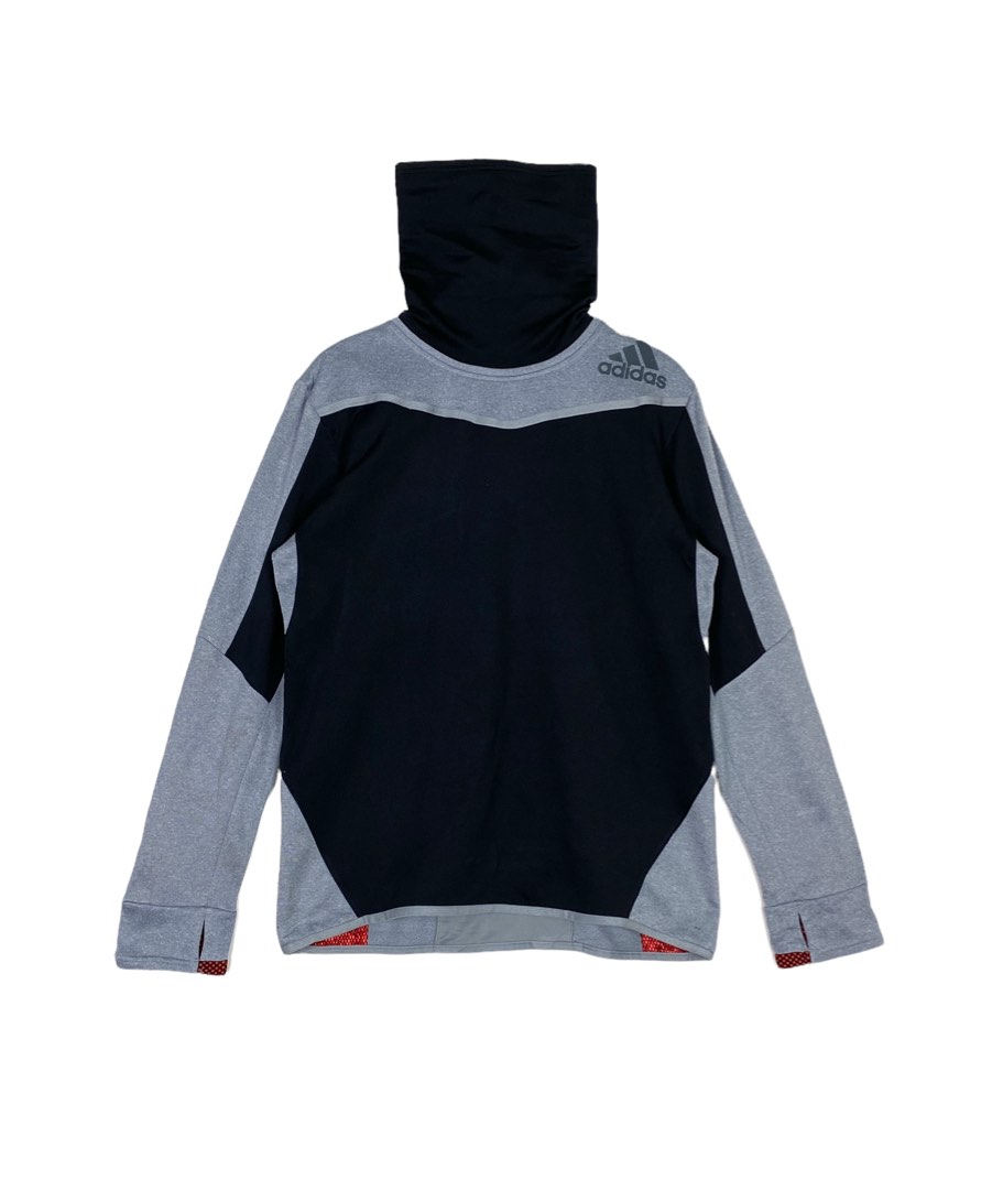 Adidas Turtle Neck Big Logo, Men's Fashion, Coats, Jackets and ...