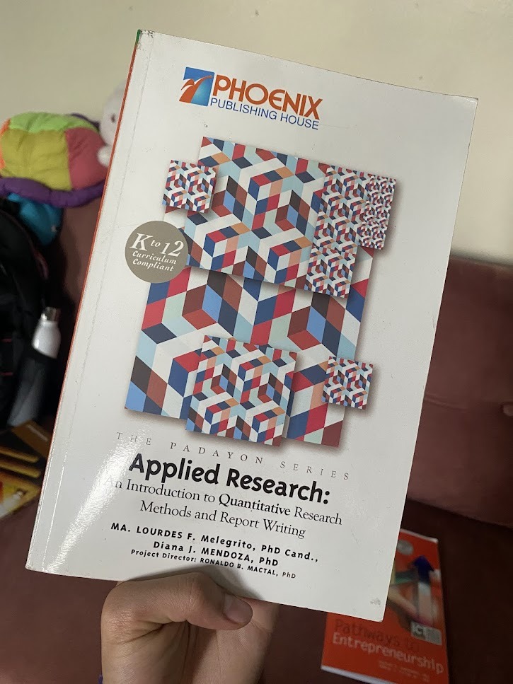 APPLIED RESEARCH AN INTRODUCTION TO QUANTITATIVE RESEARCH, Hobbies ...