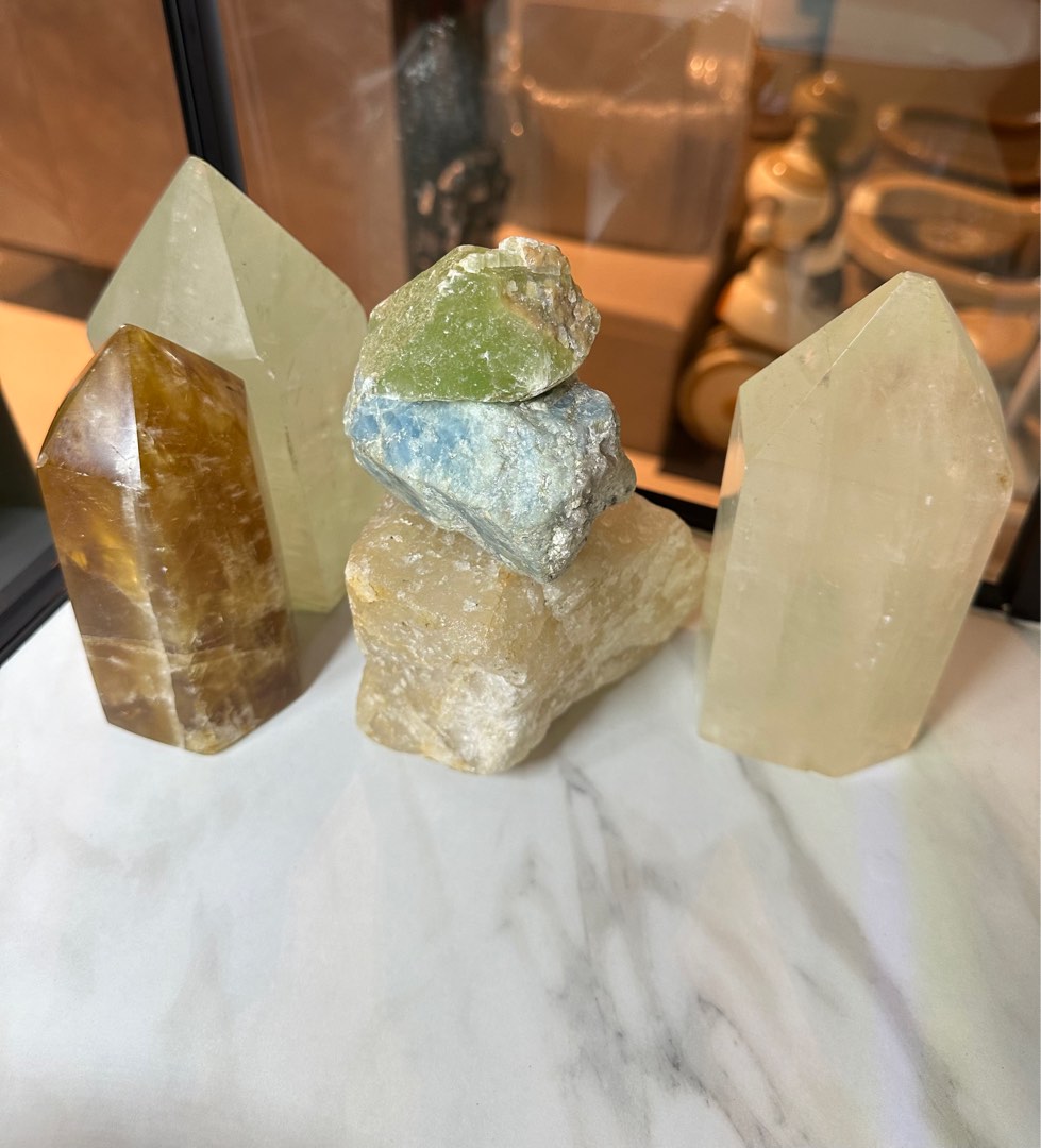 Assorted big crystals, Furniture & Home Living, Home Decor Accessories ...