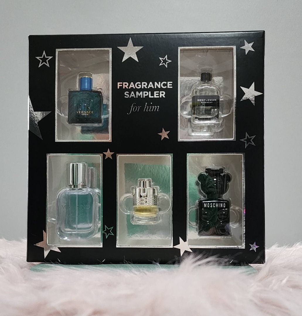 Authentic Fragrance Sampler for Him Collectible, Beauty & Personal Care ...