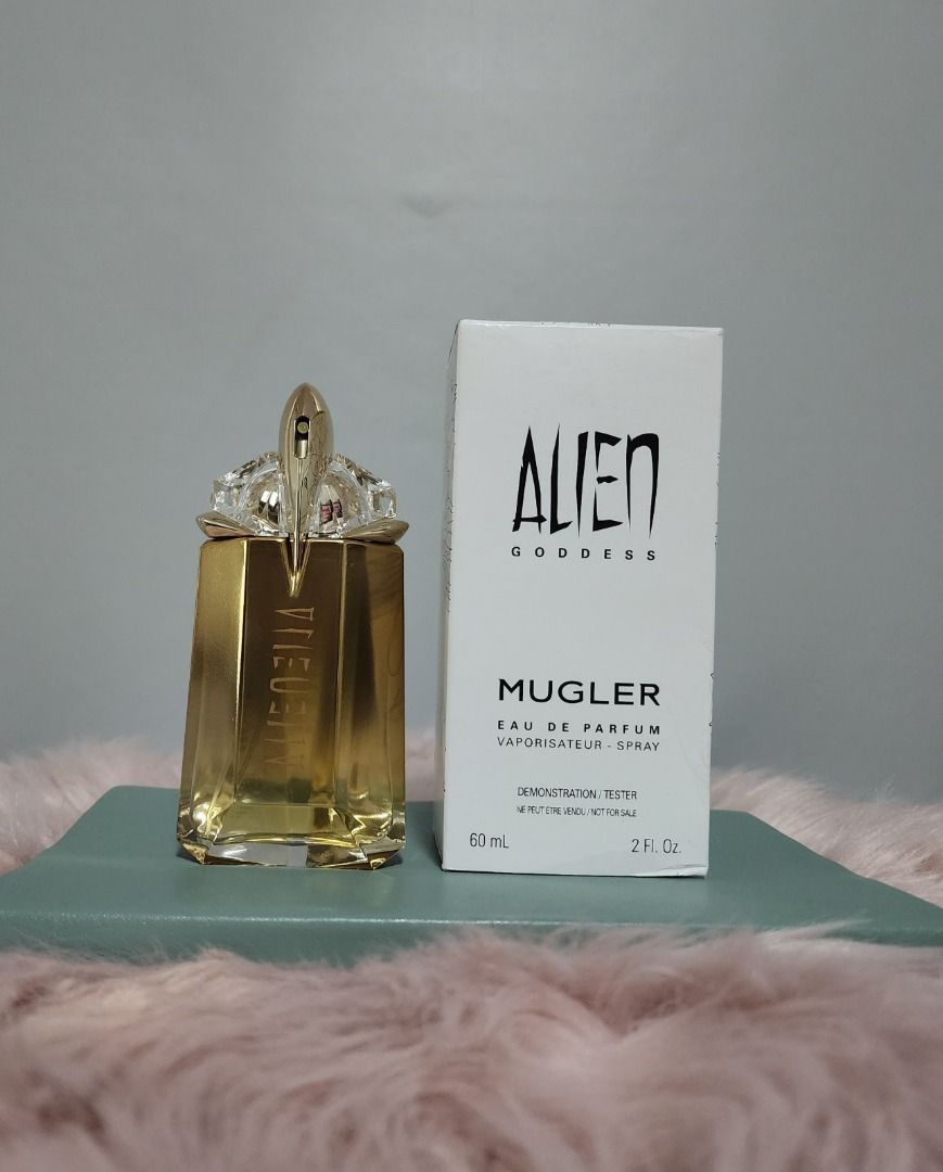Authentic MUGLER Alien GODDESS Tester, Beauty & Personal Care ...