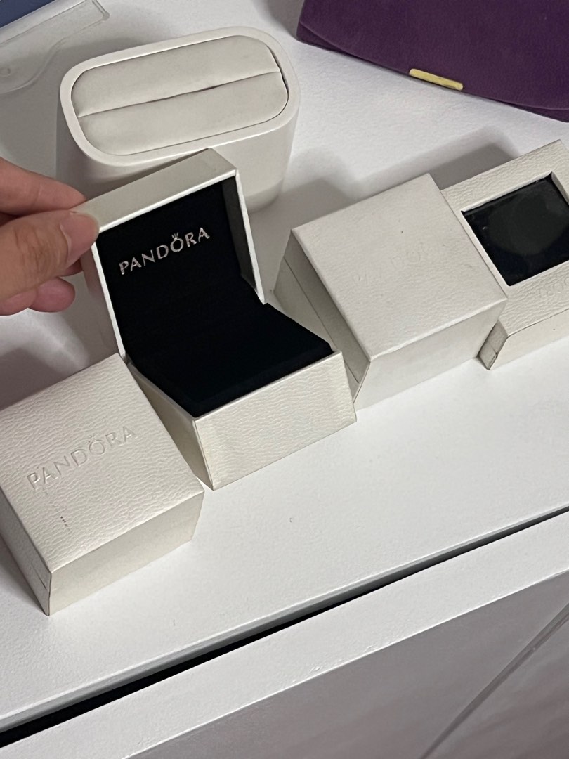 AUTHENTIC PANDORA SMALL JEWELRY AND CHARM BOX, Women's Fashion, Jewelry ...
