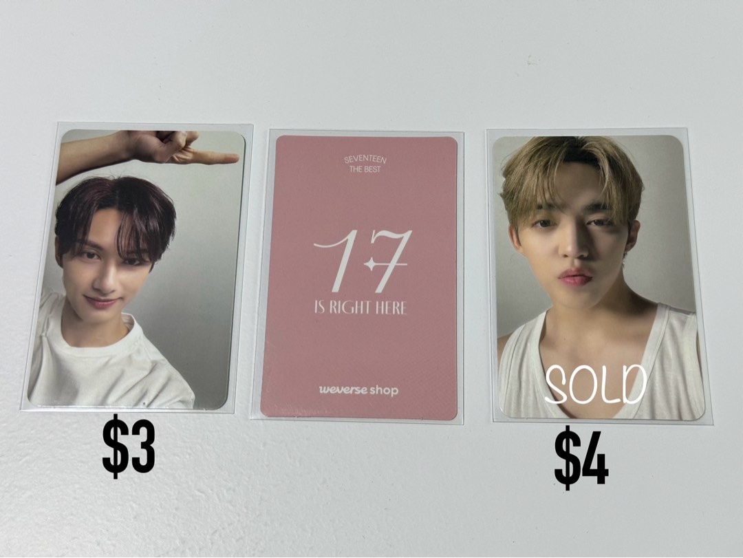 best album 17 is right here dear ver random pc - scoups jun, Hobbies ...