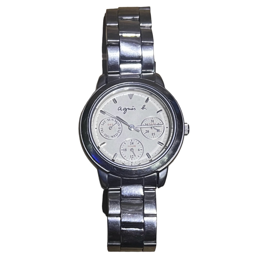 🔥BEST BUY!!🔥AUTHENTIC AGNES B CHRONOGRAPH WATCH MADE IN JAPAN, Women's ...