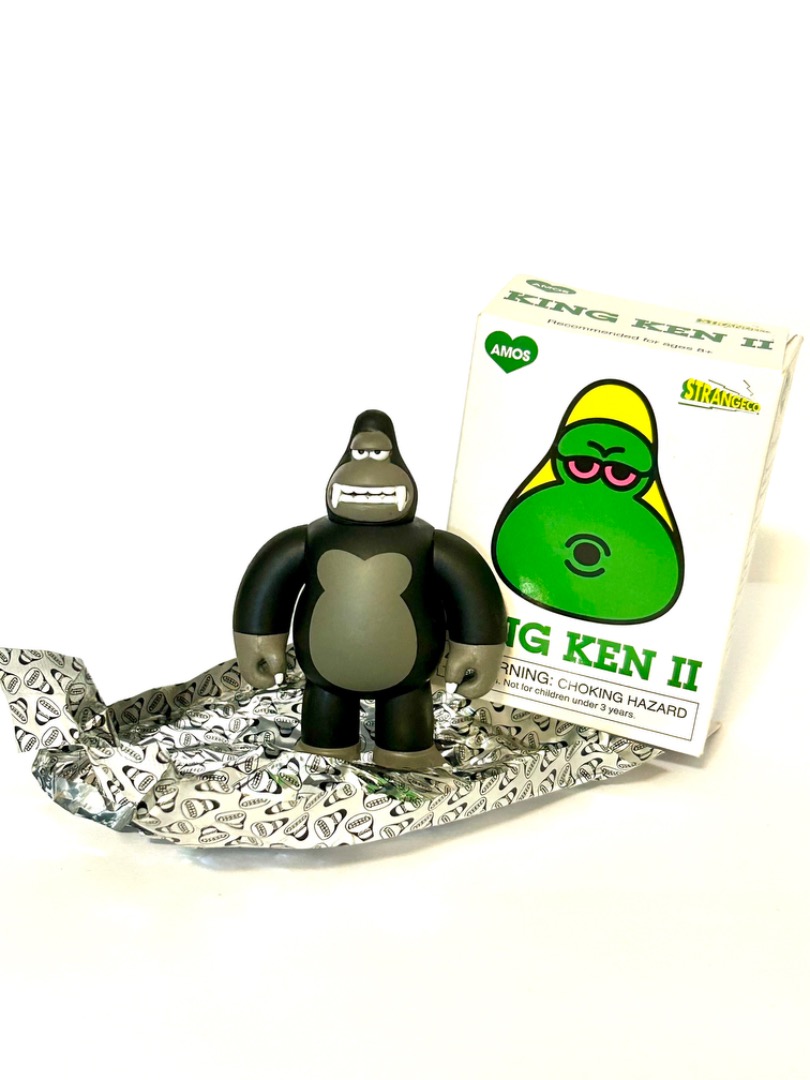 絕版 🔥Amos Toys 🔥 2004 - Black original King Ken James Jarvis AMOS ...