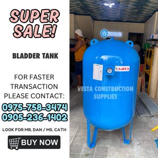 " BLADDER TANK " 100L, Commercial & Industrial, Construction Tools ...