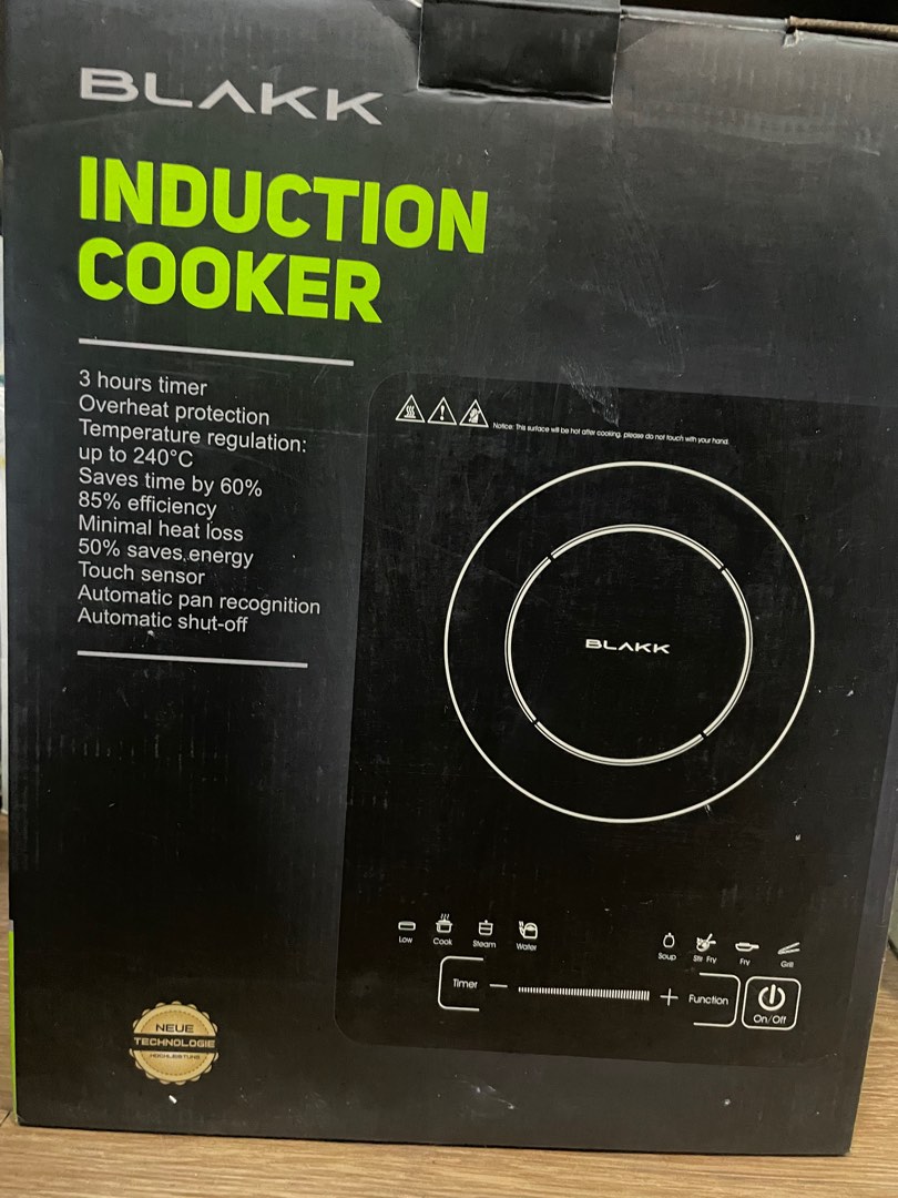 Blakk Induction cooker, TV & Home Appliances, Kitchen Appliances ...
