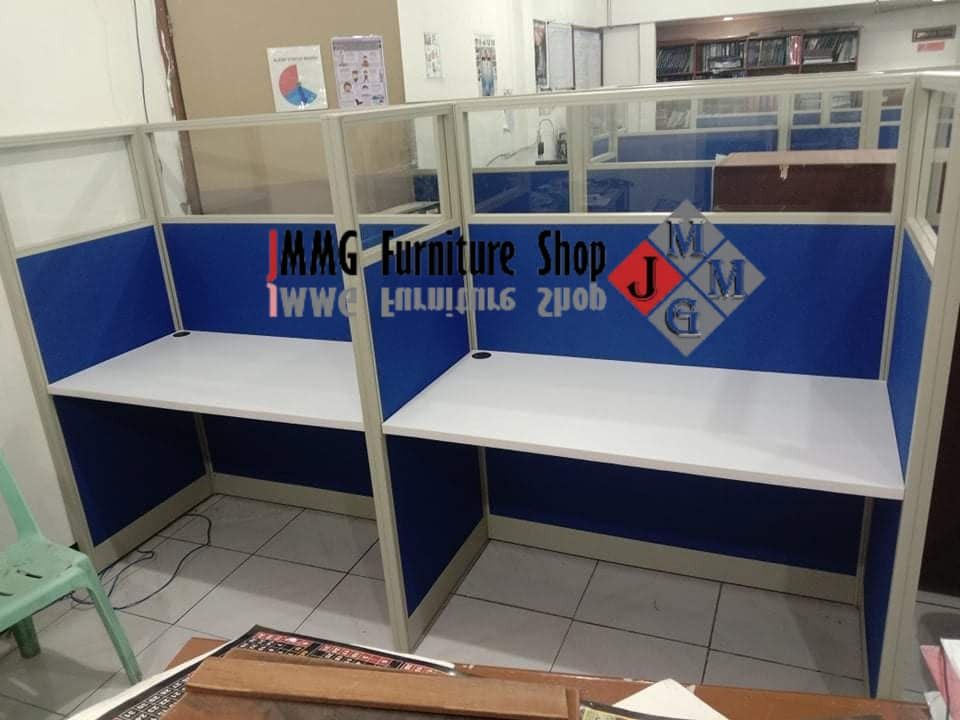 BLUE OFFICE PARTITION / OFFICE CUBICLE, Furniture & Home Living, Office ...