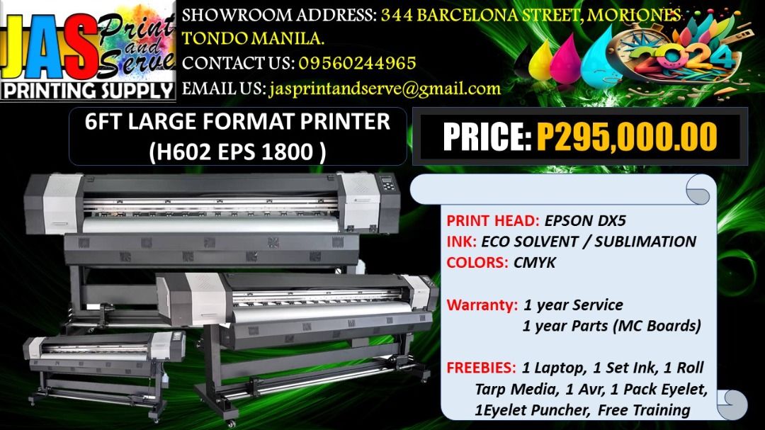 BRAND NEW Tarpaulin Printer Sublimation Printer Eco Solvent Printer DTF ...