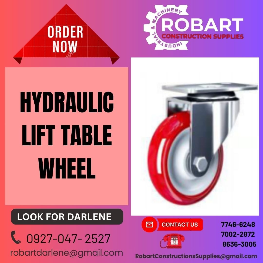 BRANDNEW HYDRAULIC LIFT TABLE WHEEL, Commercial & Industrial ...