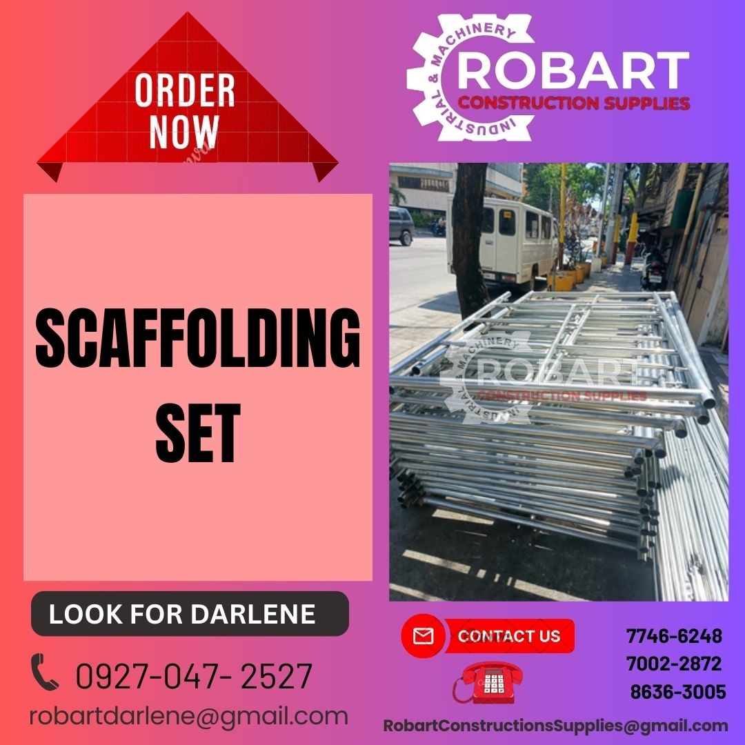 BRANDNEW SCAFFOLDING SET, Commercial & Industrial, Construction Tools ...