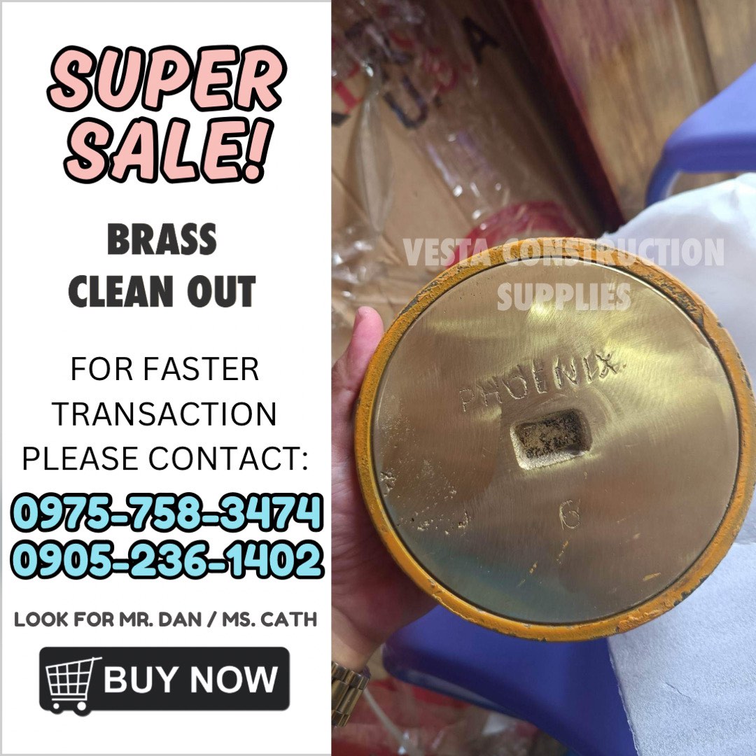 Brass Clean Out, Commercial & Industrial, Construction Tools ...
