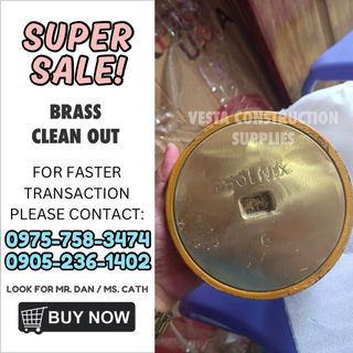 BRASS CLEAN OUT, Commercial & Industrial, Construction Tools ...