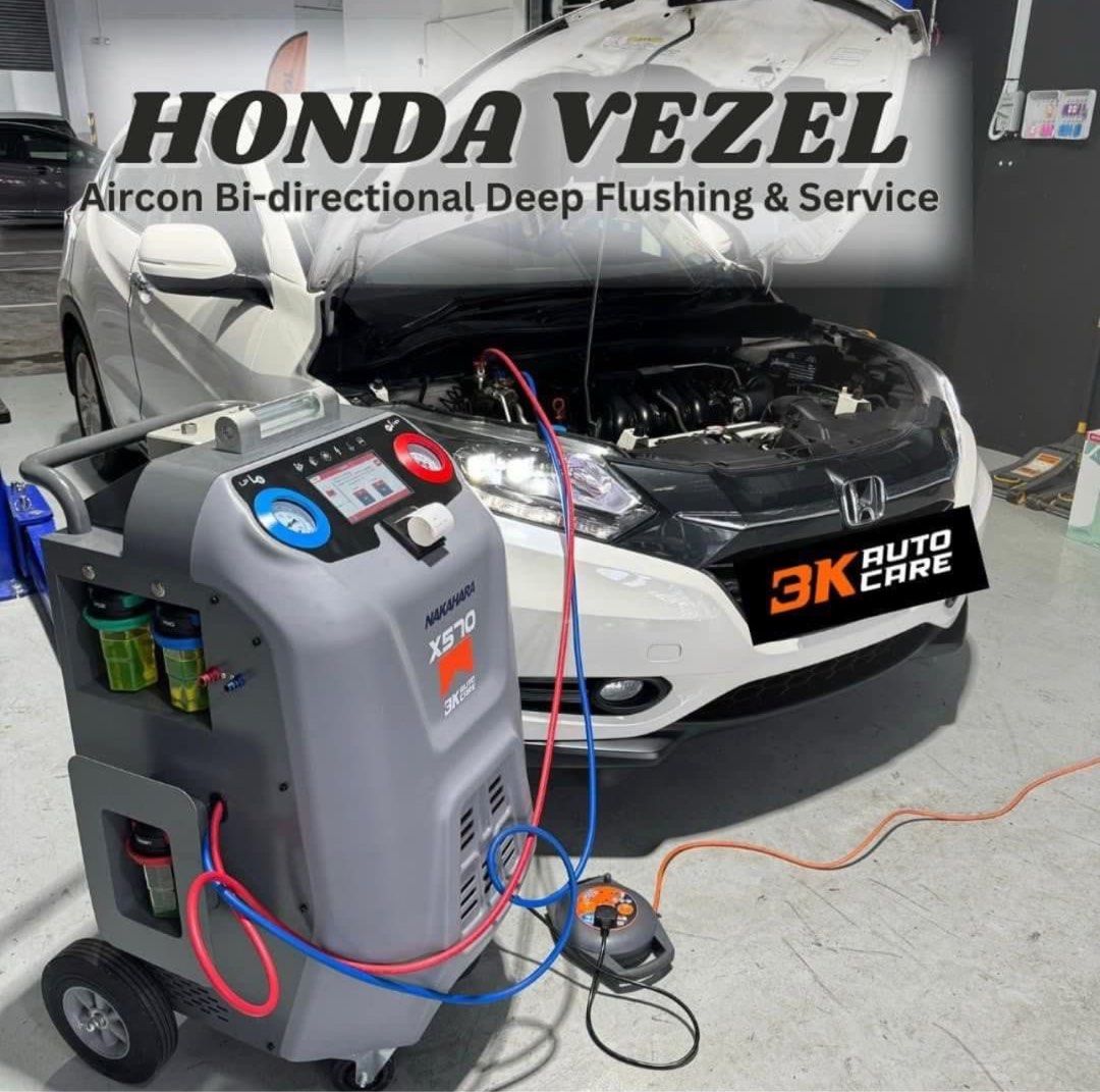 CAR AIRCON SERVICE & FLUSH, COMPRESSOR, RADIATOR, COOLING COIL, SERVO ...