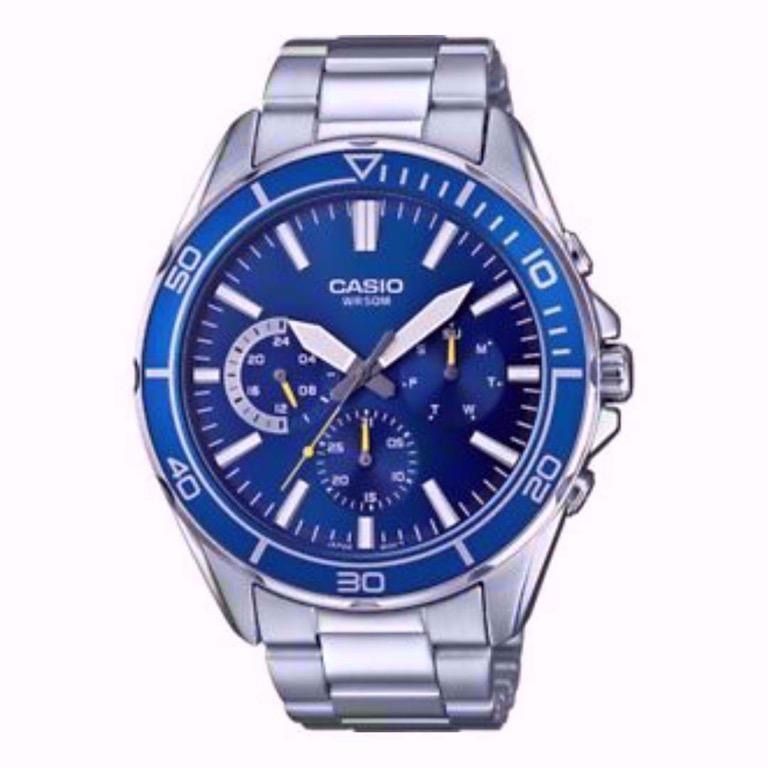 CASIO 手錶 男裝 watch MTD-320D-2AVCF, 男裝, 手錶及配件, 手錶 - Carousell