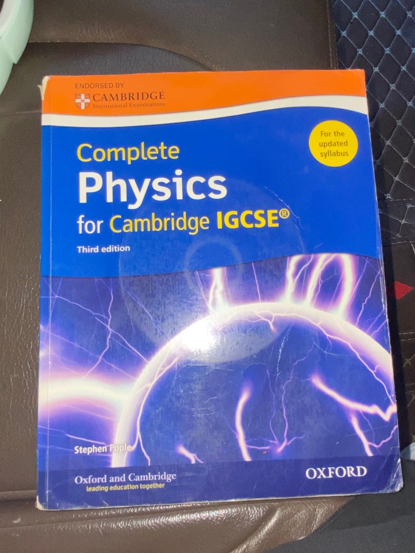 Complete Physics for Cambridge IGCSE® Third edition Oxford Textbook, Hobbies & Toys, Books ...