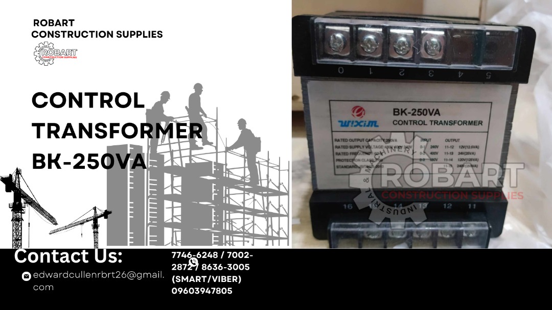 control transformer model : BK-250VA 480/240V, Commercial & Industrial ...