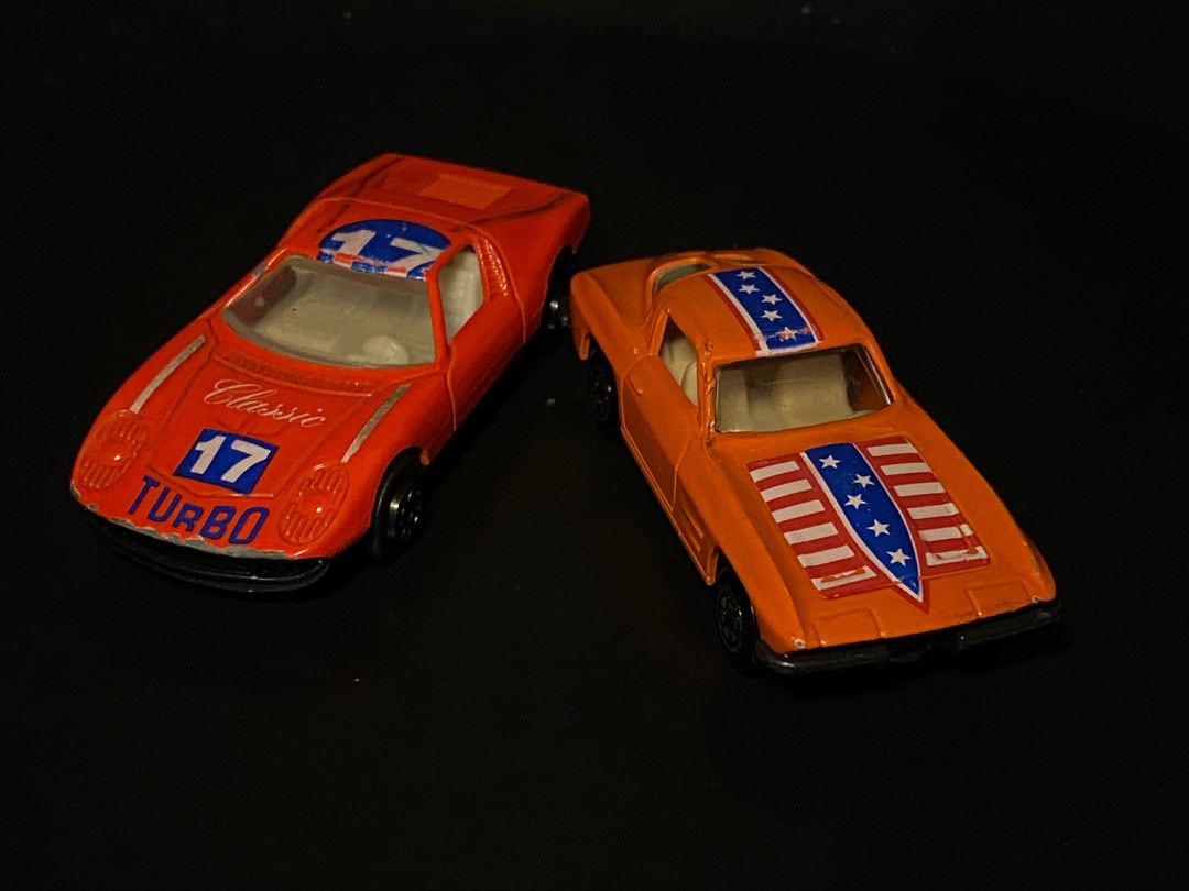 cool diecast set (no markings) but cool ones looks vintage, Hobbies ...