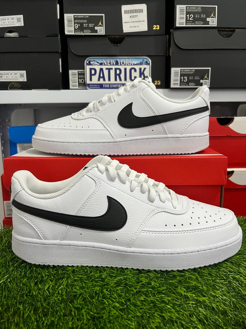 Court Vision Low Panda, Men's Fashion, Footwear, Sneakers on Carousell