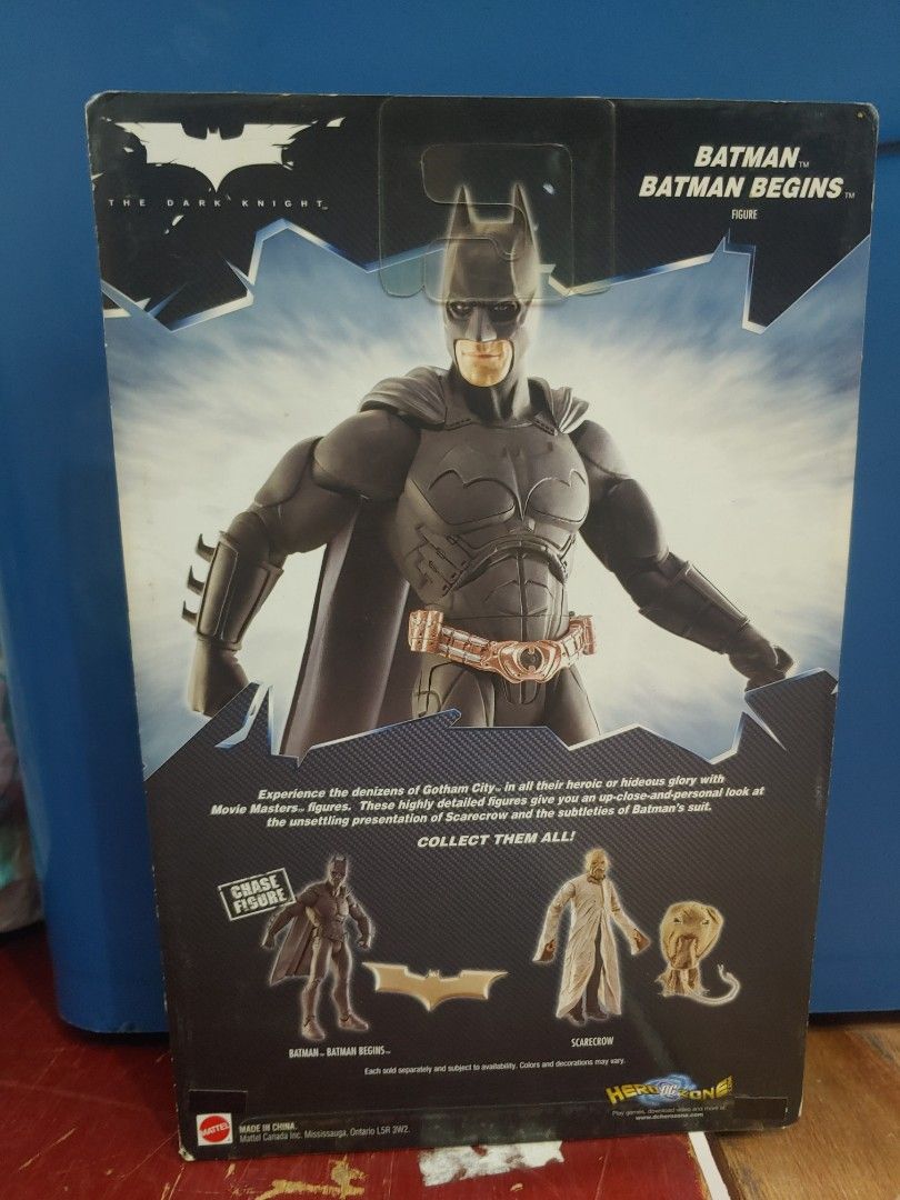 DC Movie Masters Batman (Batman Begins), Hobbies & Toys, Toys & Games ...