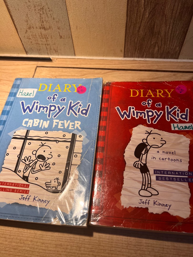 Diary of a wimpy kid series ENG ORI, Buku & Alat Tulis, Buku di Carousell