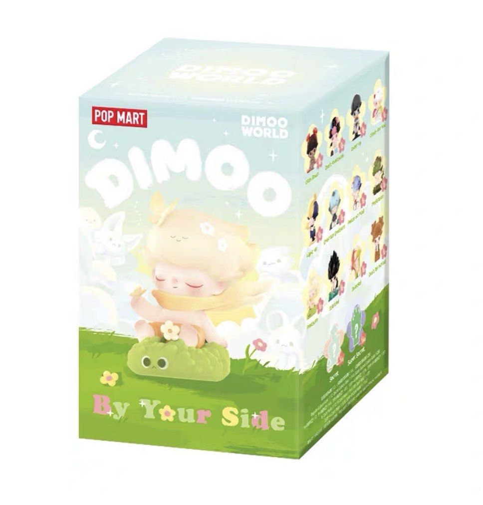 DIMOO BY YOUR SIDE SERIES POPMART / FULL SET / SINGLE BLIND BOX / ABLE ...