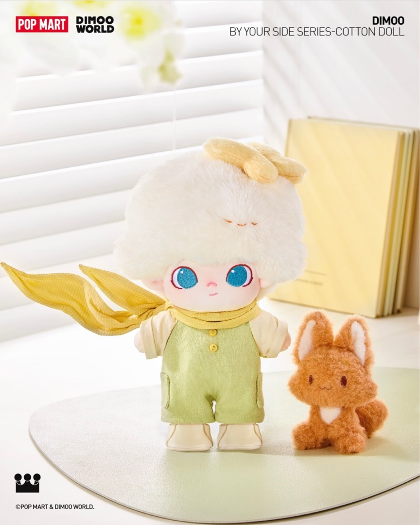 DIMOO BY YOUR SIDE SERIES-COTTON DOLL 15 CM POPMART, Hobbies & Toys ...