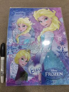 Disney Frozen L Shape A4 File (clearance), Hobbies & Toys, Stationery ...