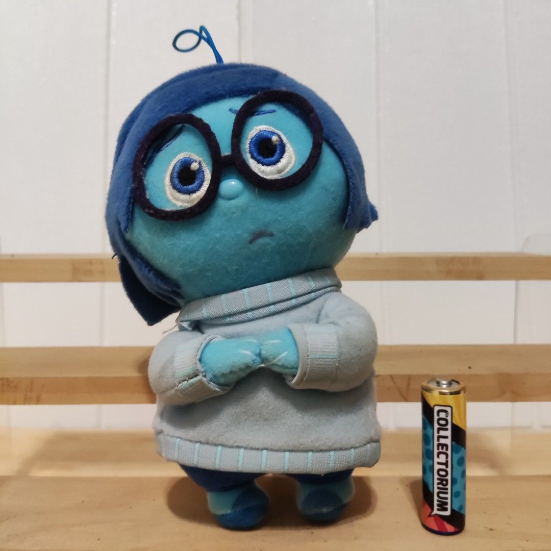 Disney Pixar Sadness Inside Out Plushie, Hobbies & Toys, Toys & Games ...