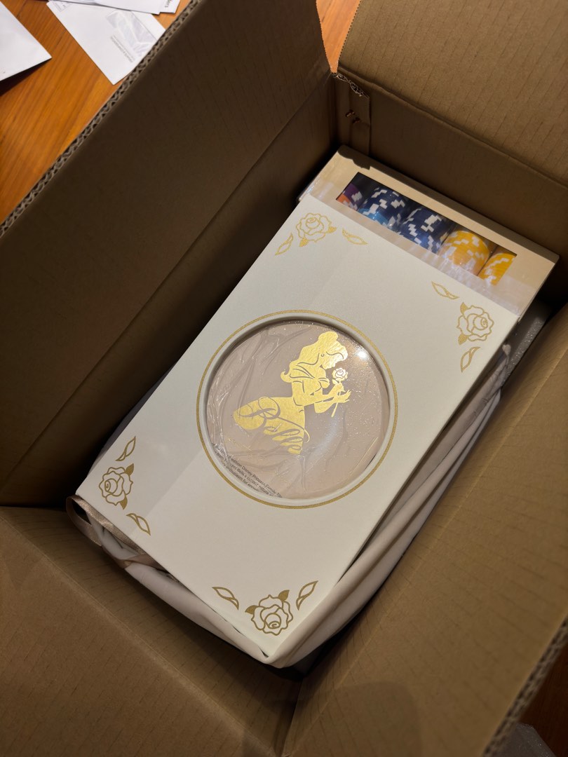 Disney Princess Beauty and the beast Mahjong Set, Hobbies & Toys, Toys ...