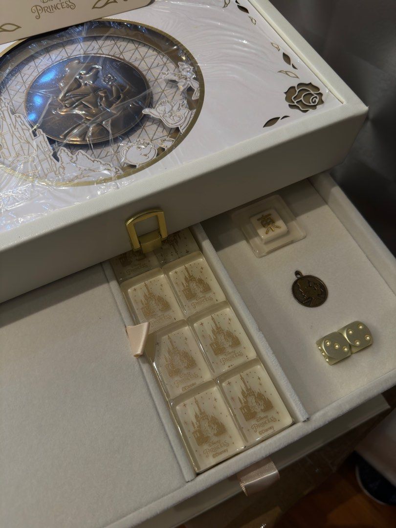 Disney Princess Beauty and the beast Mahjong Set, Hobbies & Toys, Toys ...